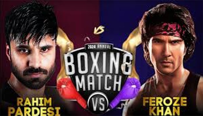 Rahim Pardesi defeats Feroze Khan in celebrity boxing | Pakistan State Time