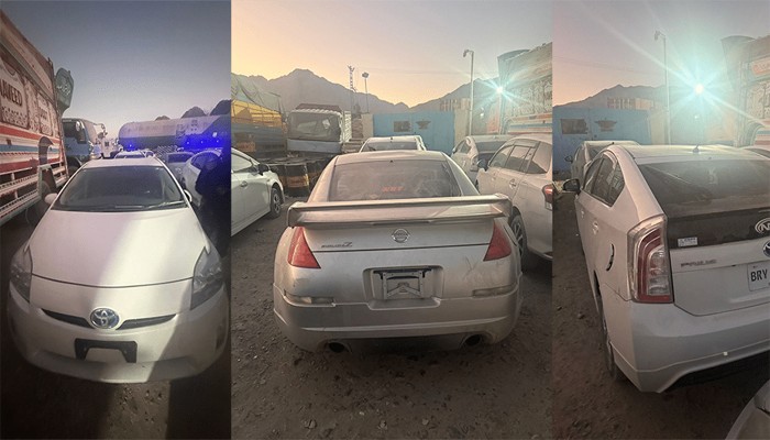 Customs seize Rs.81m smuggled vehicles | Pakistan State Time
